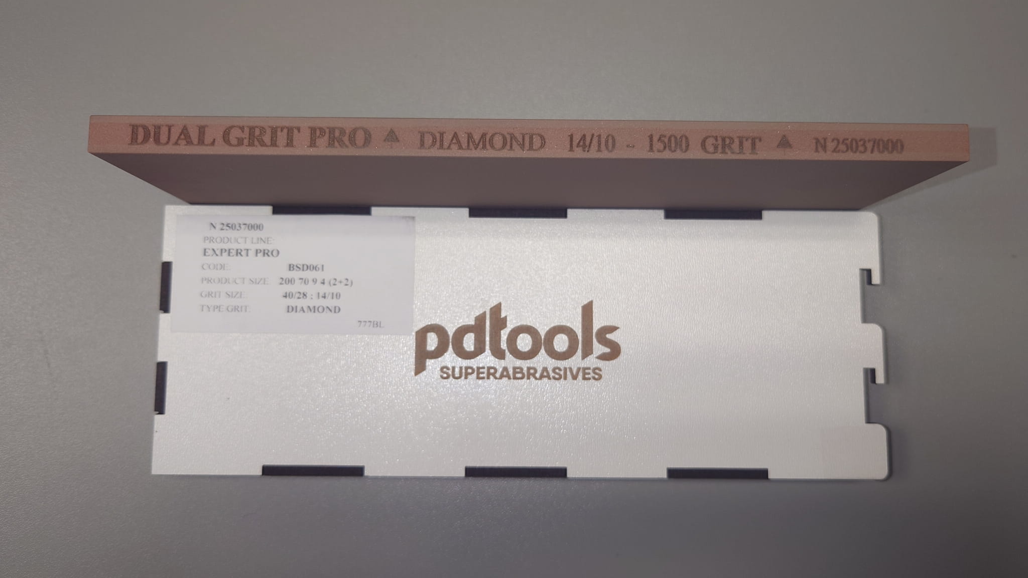 PDTools DUAL GRIT DIAMOND Expert PRO 200×70 mm – dwustronny kamień ...